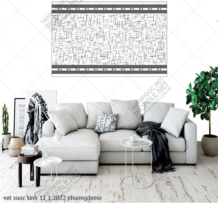 vector tranh cua kinh dep