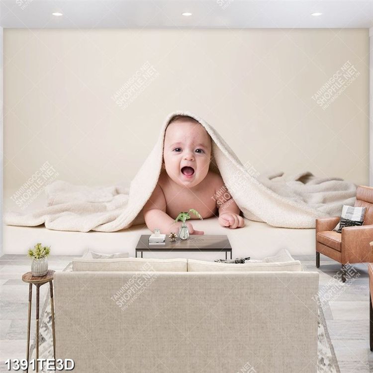 Tranh baby treo tường đẹp