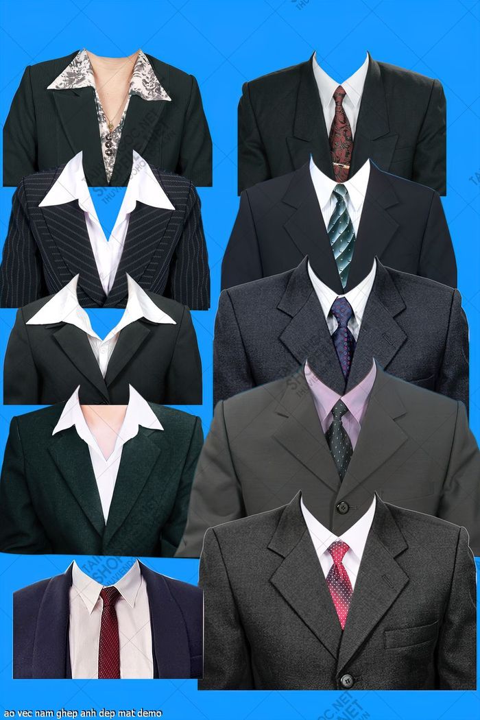 ao vec nam ghep anh dep mat