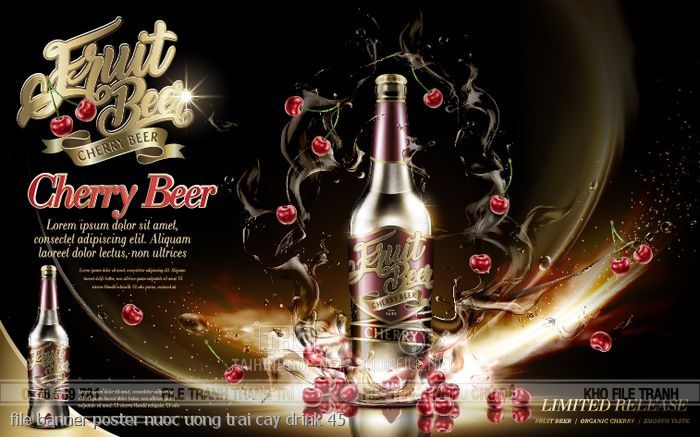 file banner poster nuoc uong trai cay drink 45