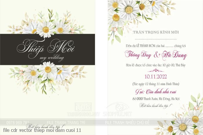 file cdr vector thiep moi dam cuoi 11