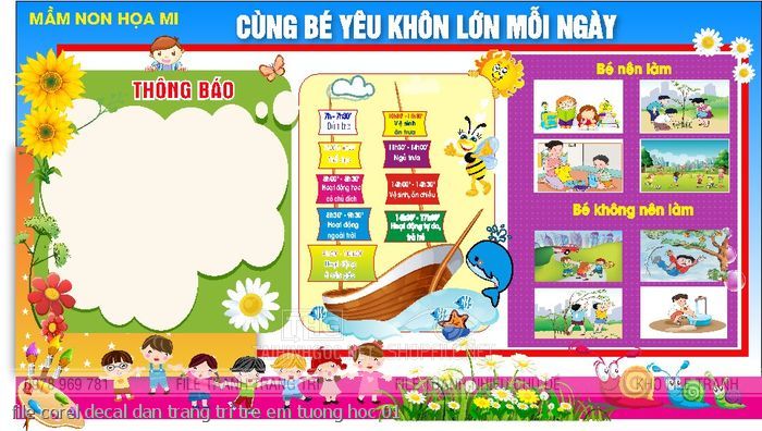 file corel decal dan trang tri tre em tuong hoc 01
