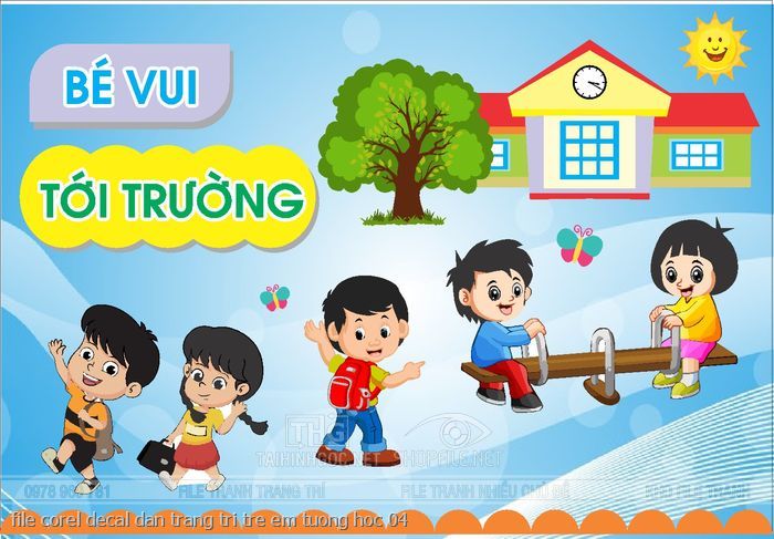 file corel decal dan trang tri tre em tuong hoc 04