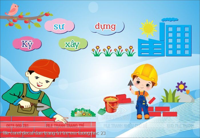 file corel decal dan trang tri tre em tuong hoc 23