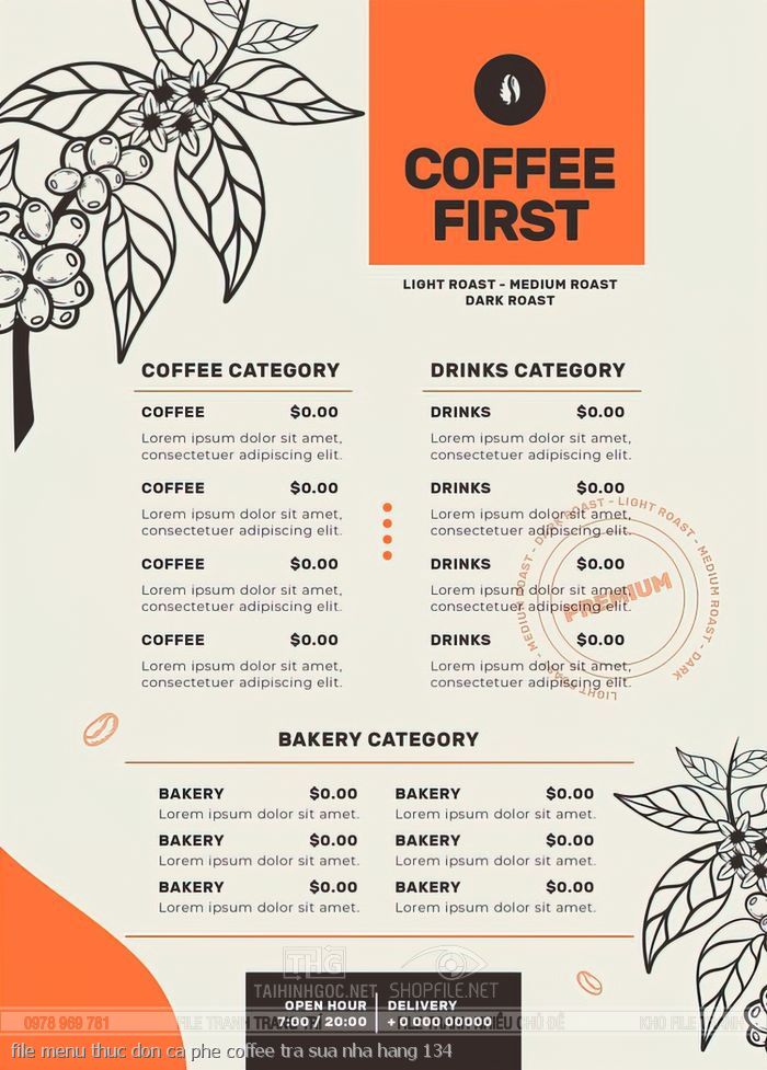 file menu thuc don ca phe coffee tra sua nha hang 134