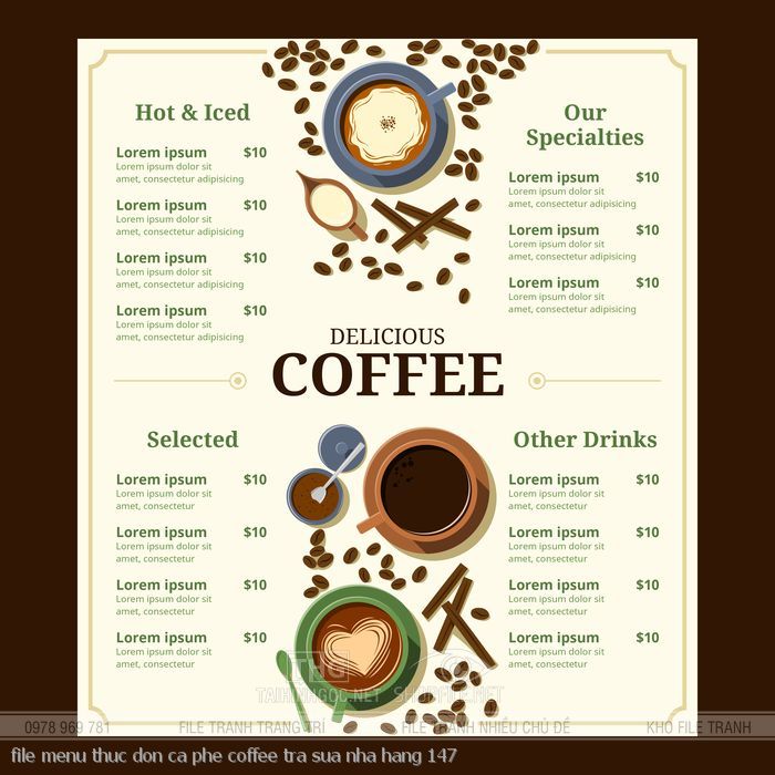 file menu thuc don ca phe coffee tra sua nha hang 147