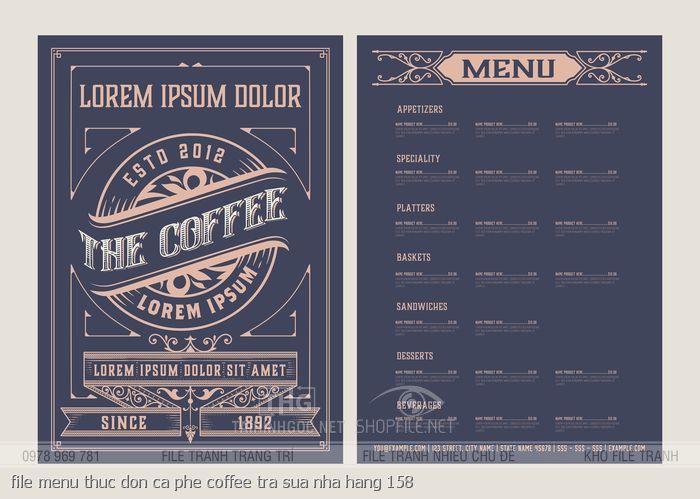 file menu thuc don ca phe coffee tra sua nha hang 158