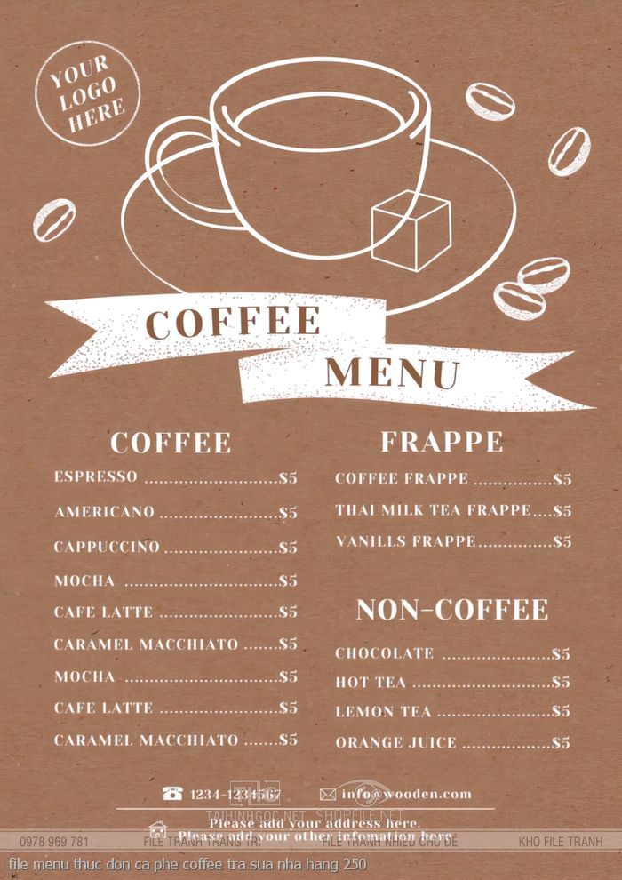 file menu thuc don ca phe coffee tra sua nha hang 250