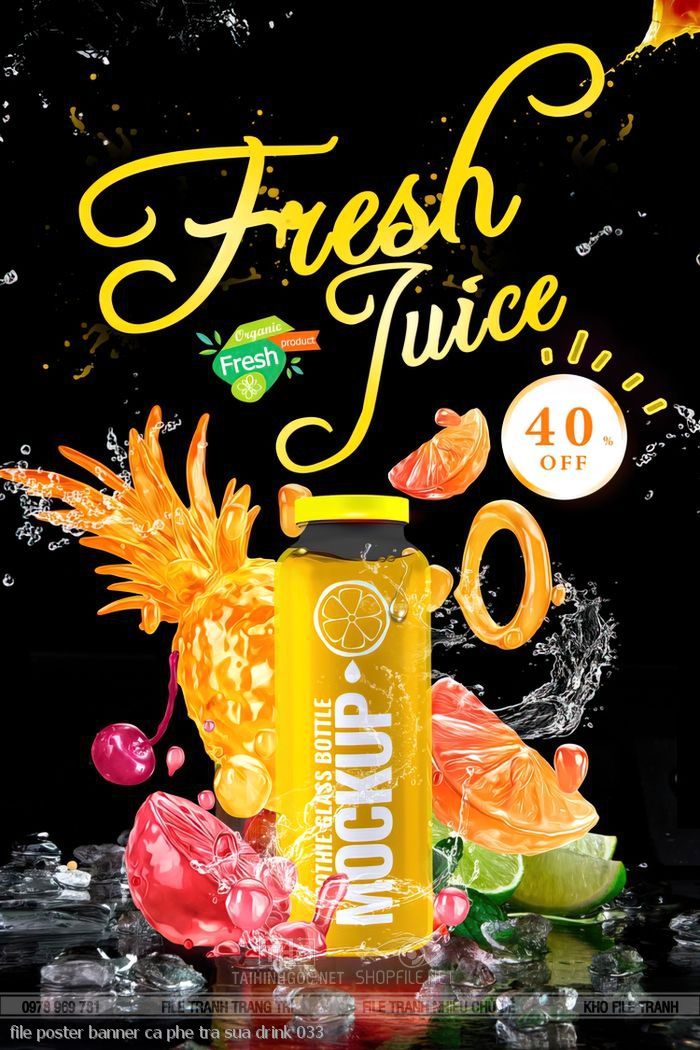 file poster banner ca phe tra sua drink 033