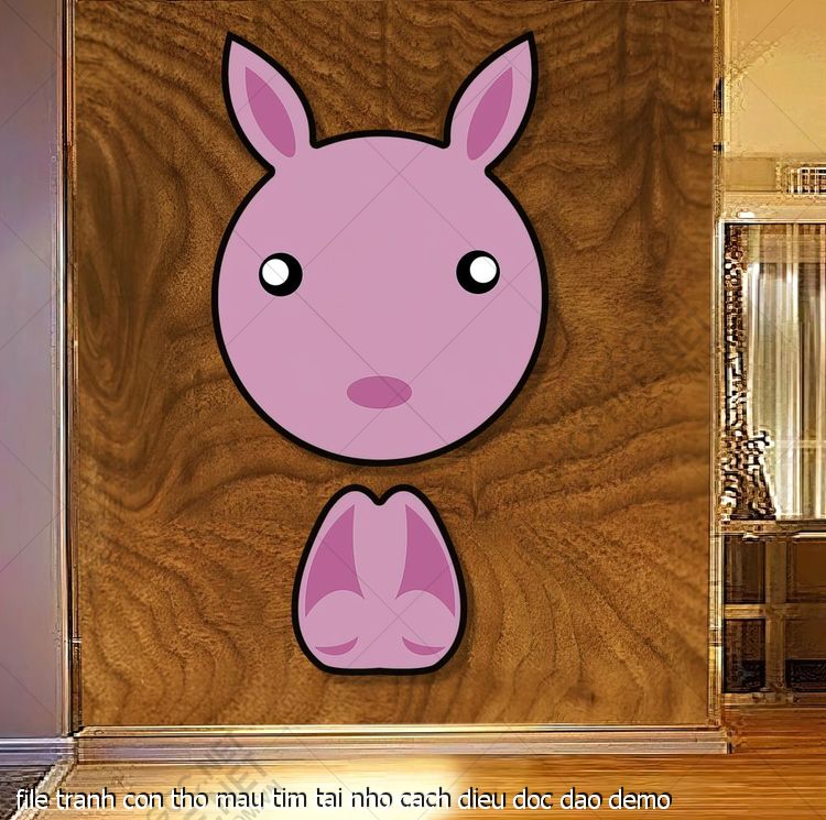 file tranh con tho mau tim tai nho cach dieu doc dao