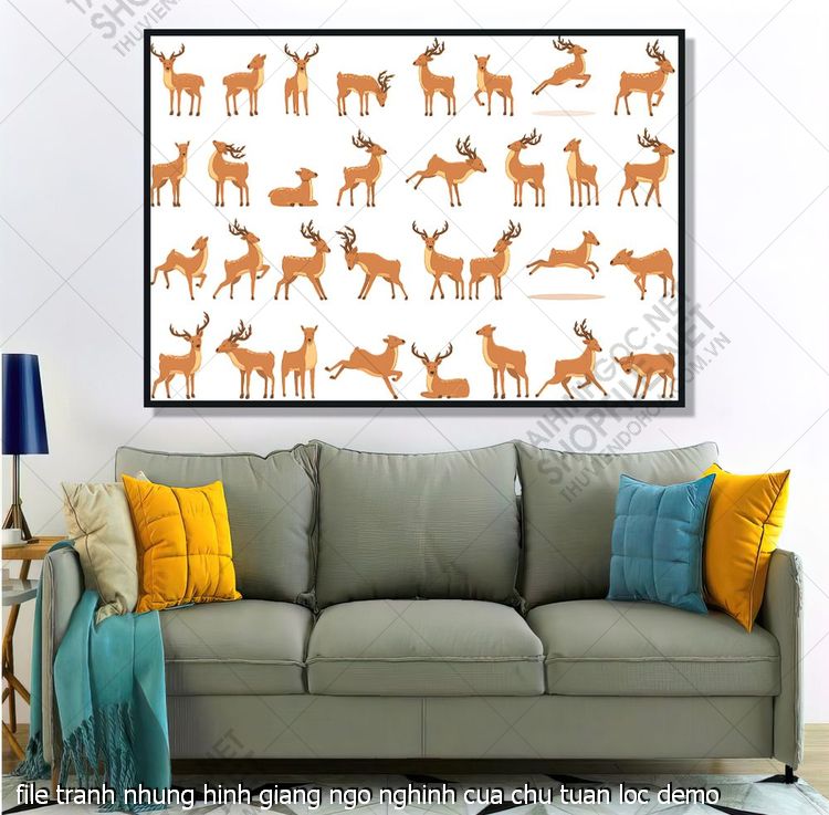 file tranh nhung hinh giang ngo nghinh cua chu tuan loc