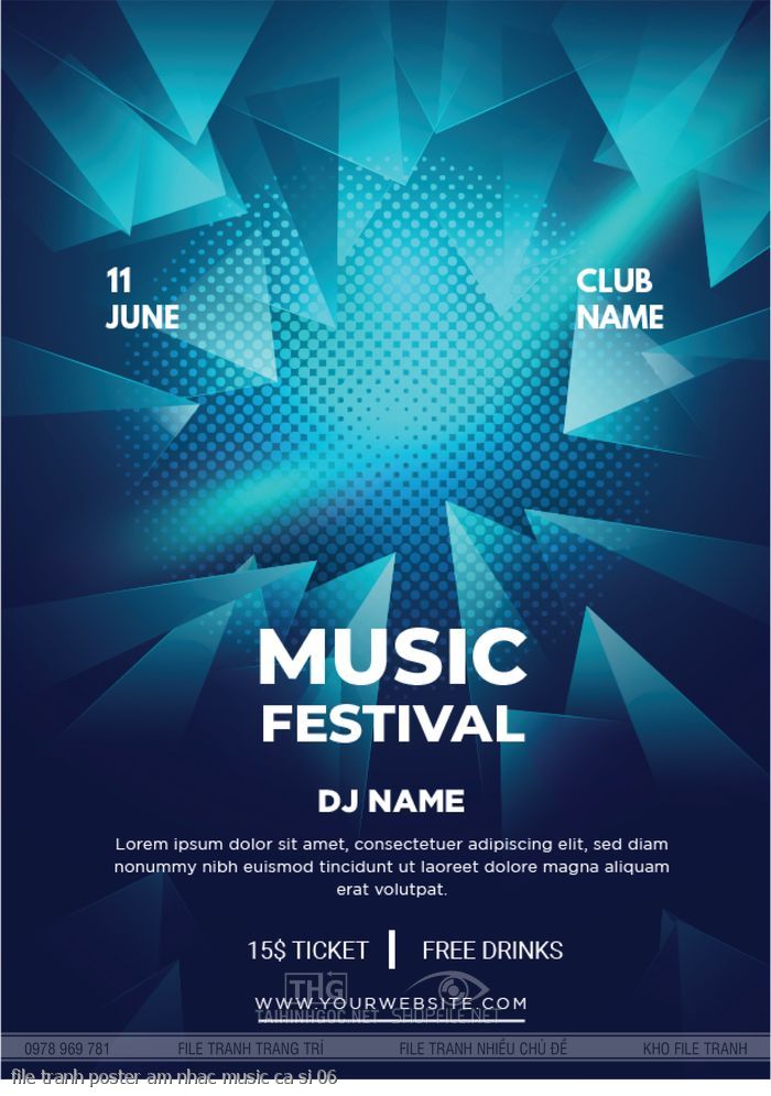 file tranh poster am nhac music ca si 06