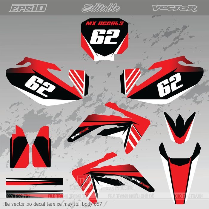 file vector bo decal tem xe may full body 057