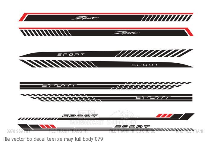 file vector bo decal tem xe may full body 079