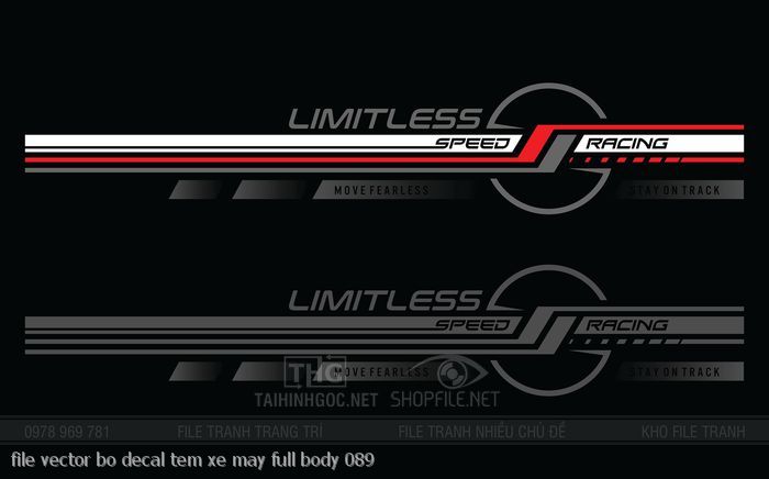 file vector bo decal tem xe may full body 089