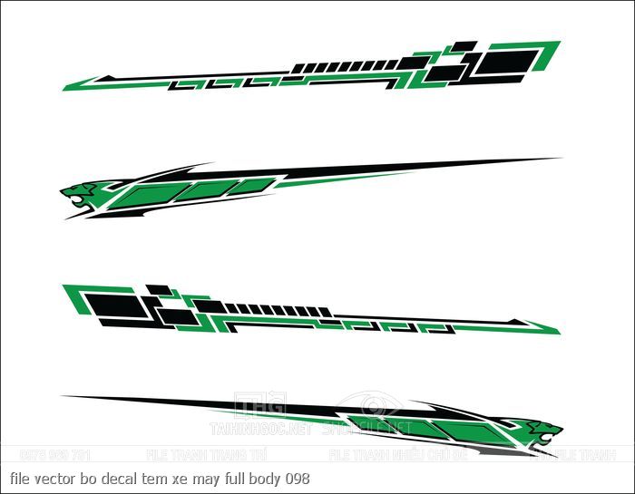 file vector bo decal tem xe may full body 098