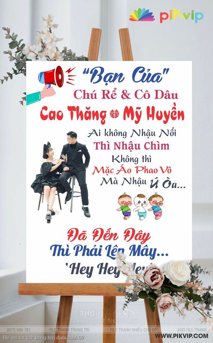 file vector cdr bang ten dam cuoi 09