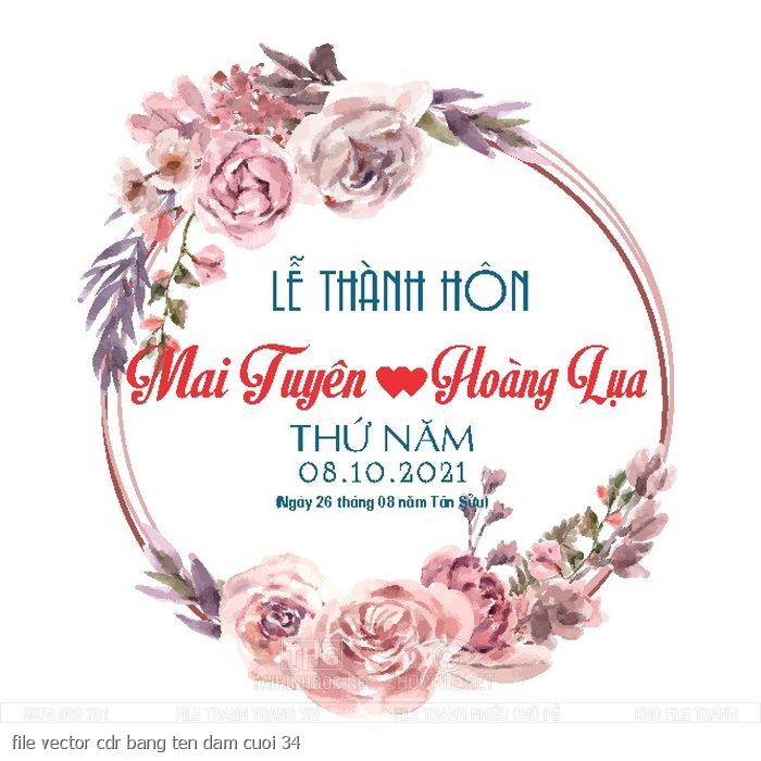 file vector cdr bang ten dam cuoi 34