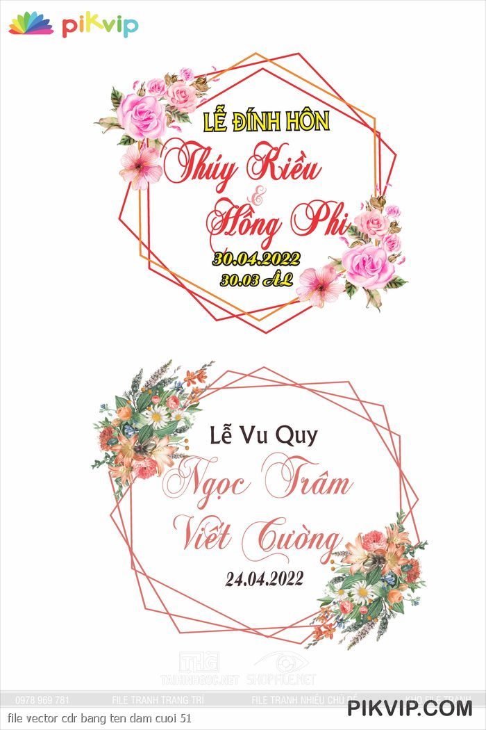 file vector cdr bang ten dam cuoi 51