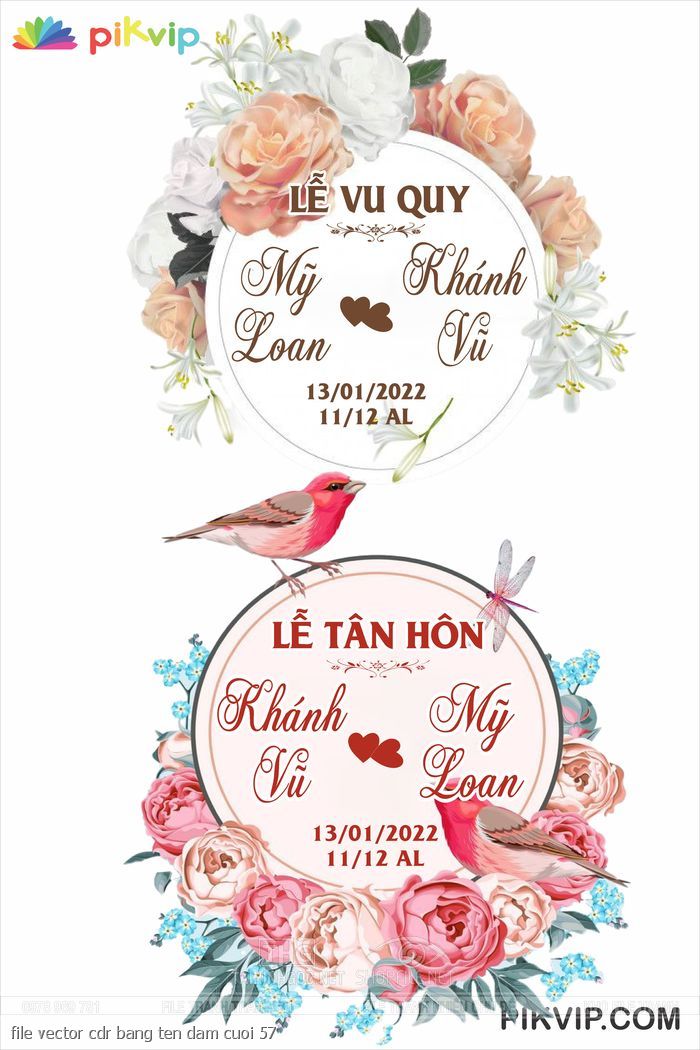 file vector cdr bang ten dam cuoi 57