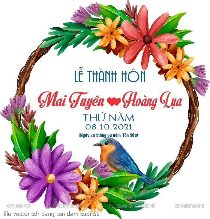 file vector cdr bang ten dam cuoi 59