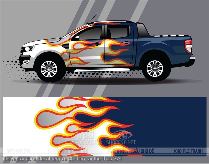 file vector corel decal tem xe oto ban tai the thao 274
