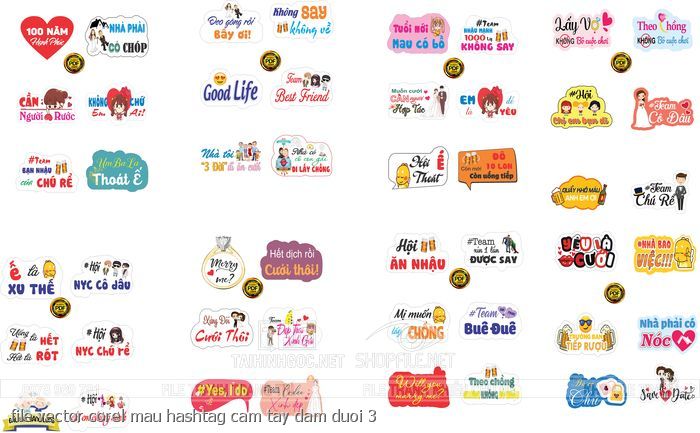 file vector corel mau hashtag cam tay dam duoi 3