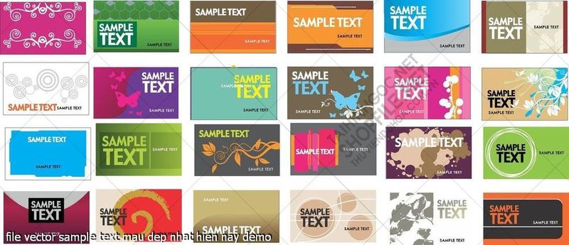 file vector sample text mau dep nhat hien nay