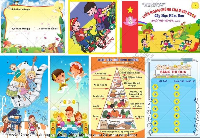 file vector thap dinh duong