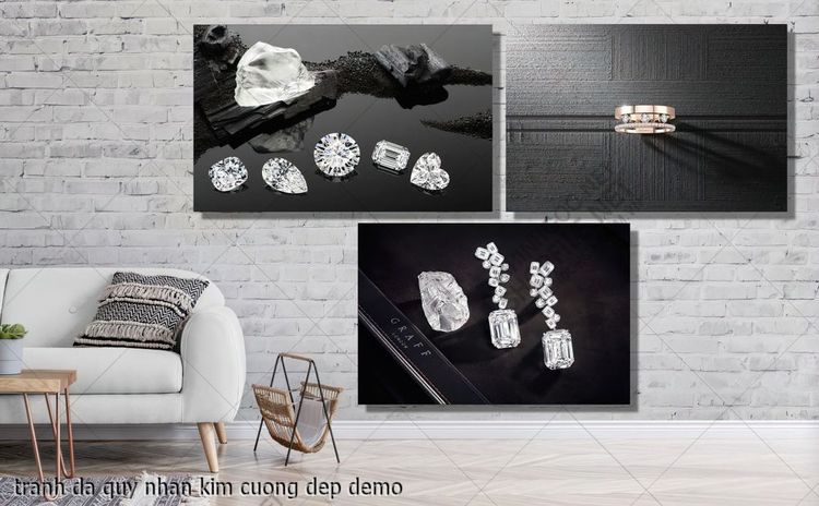 tranh da quy nhan kim cuong dep