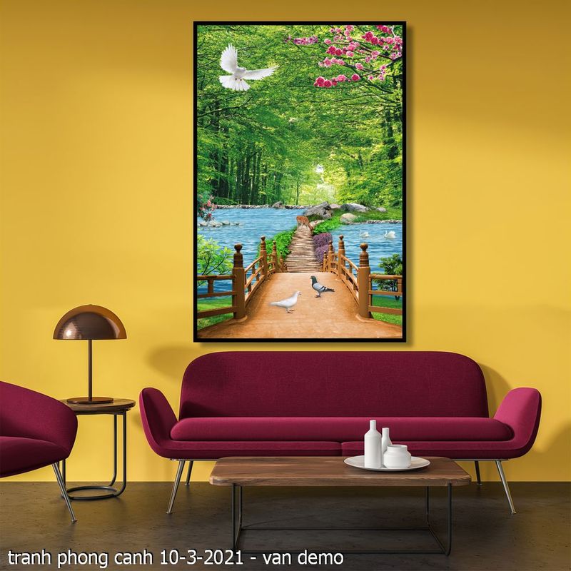 tranh phong canh 10 3 2021 van